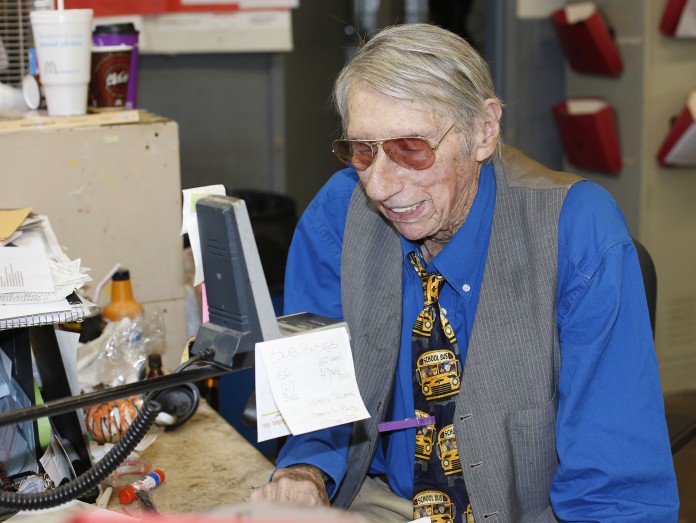 At 93 years old, Bourbon County bus dispatcher still shares his love of ...