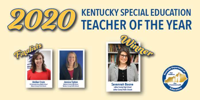 Winner, finalists named for 2020 Special Education Teacher of the Year ...