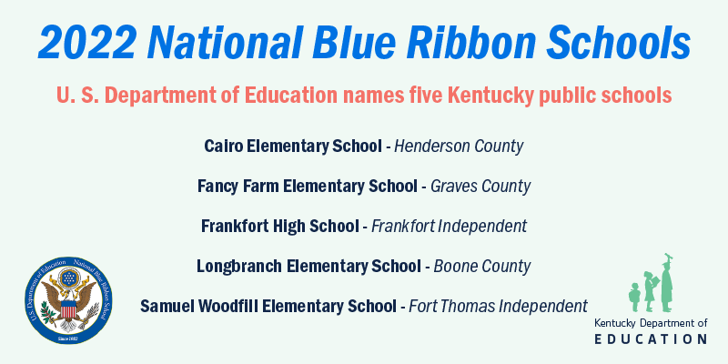 Five Kentucky public schools named 2022 Blue Ribbon winners – Kentucky ...