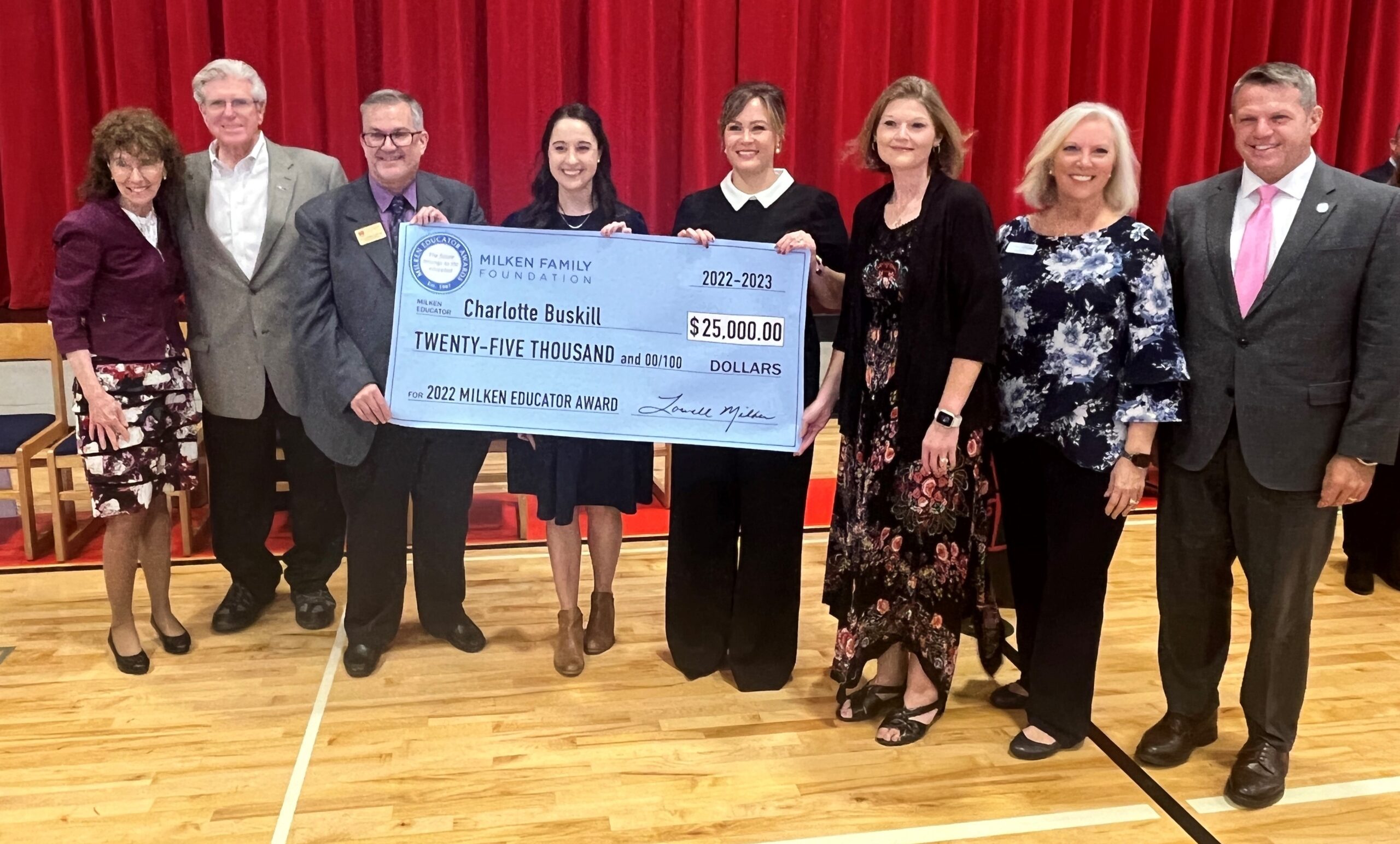 Owensboro Independent’s Charlotte Buskill receives $25,000 Milken Award ...