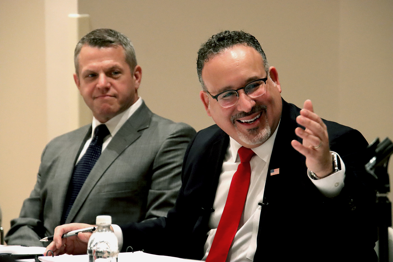 U.S. Education Secretary Cardona visits eastern Kentucky to promote new ...