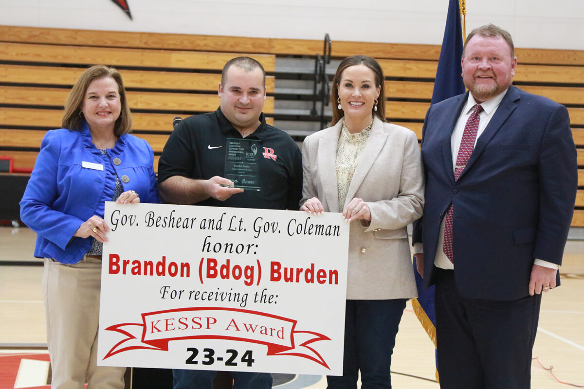 Robertson County’s Brandon Burden receives 2024 Kentucky Education ...