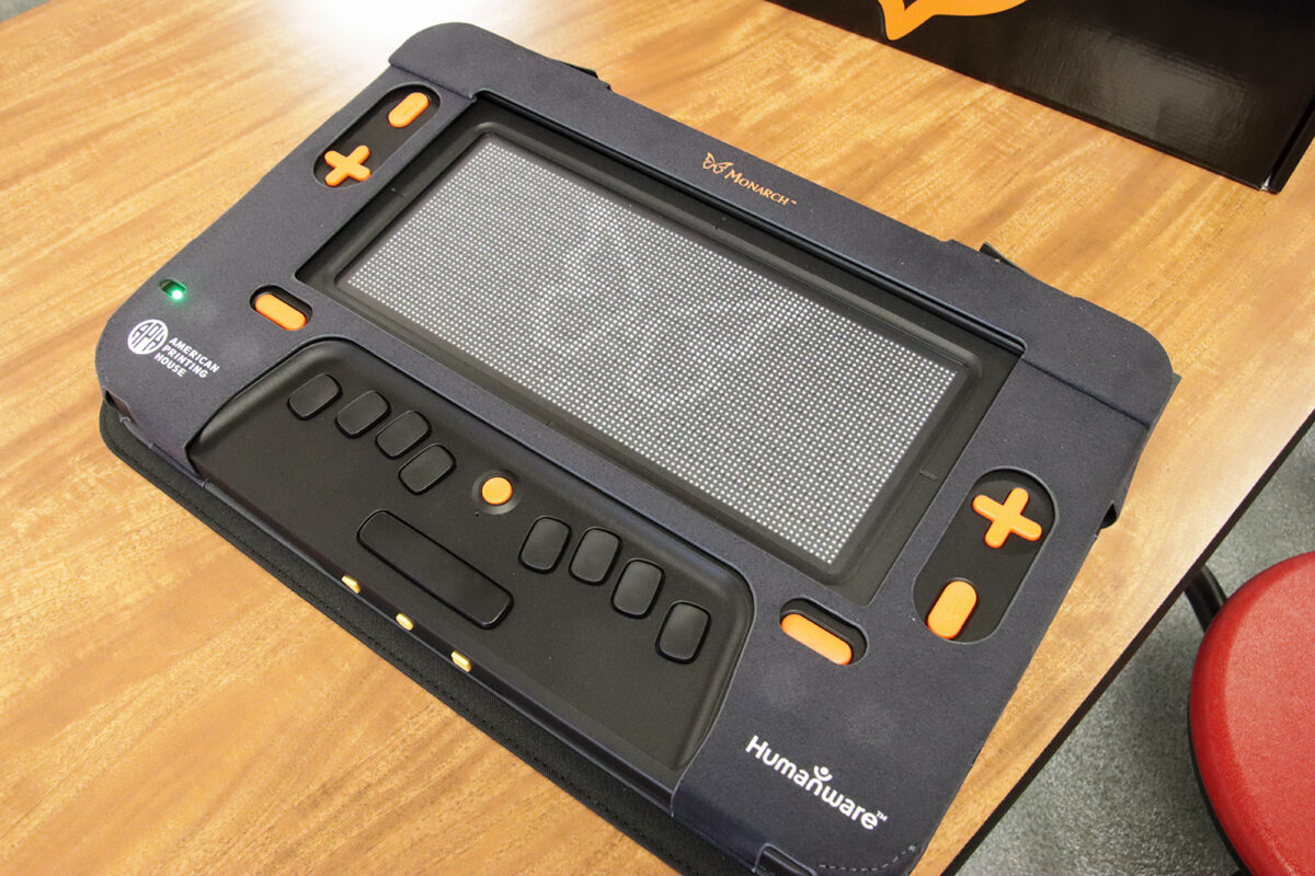 Kentucky School for the Blind acquires new Braille reading devices ...