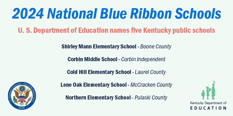 Five Kentucky public schools named 2024 Blue Ribbon winners – Kentucky ...