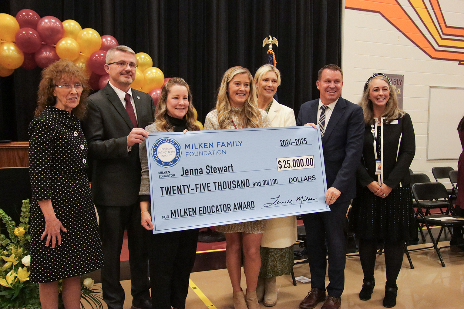 Boone County’s Jenna Stewart receives $25,000 Milken Family Foundation ...