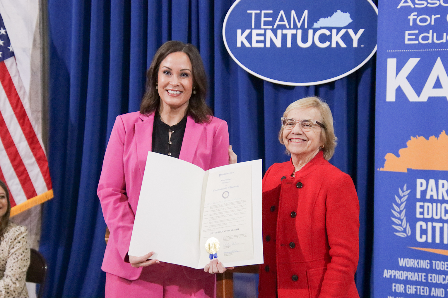 Governor signs proclamation naming February as Gifted Education Month ...
