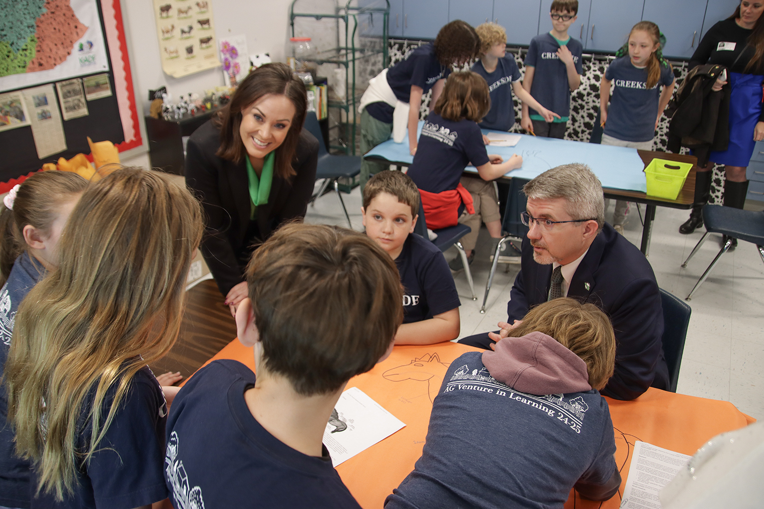 Creekside Elementary School kicks off All In for Ag Education Week ...