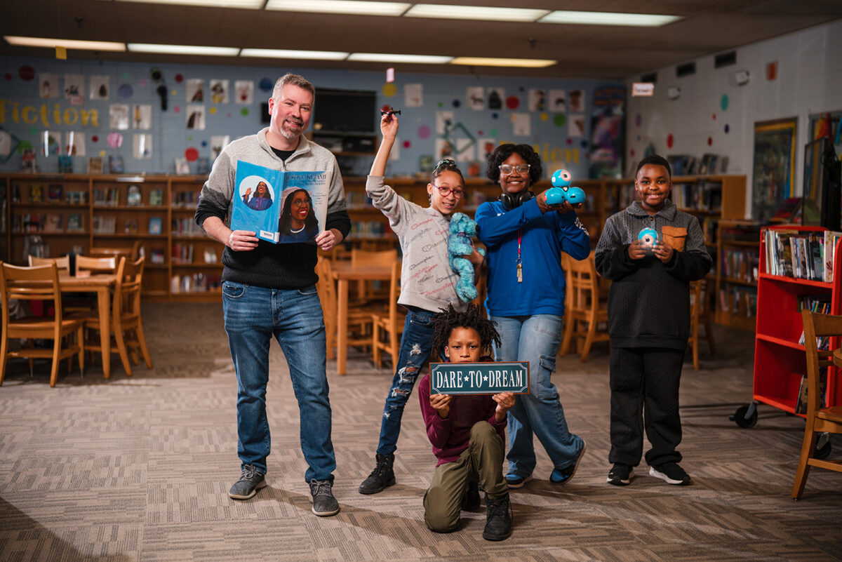 2025 School Librarian of the Year Tim Jones prioritizes making things ...